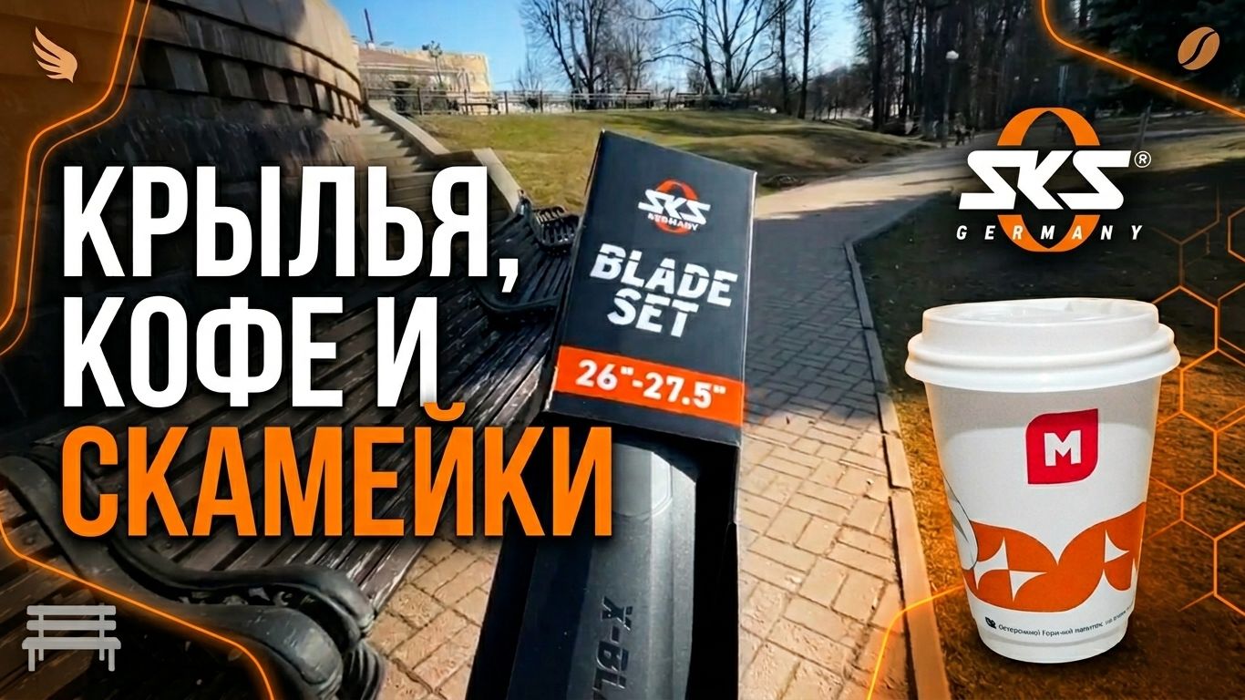 Крылья, кофе и скамейки