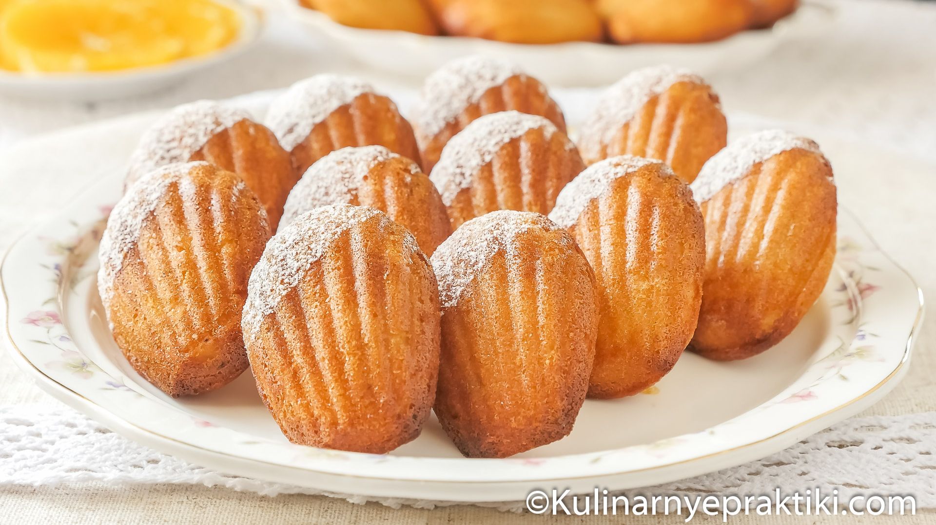 Классические мадлен: сливочно-цитрусовый вкус и тонкая корочка