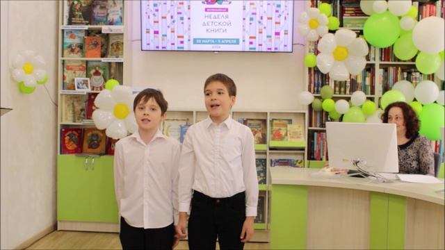 Неделя детской книги – 2026. Произведение Владимира Орлова "Я и мы" в исполнении юных читателей.