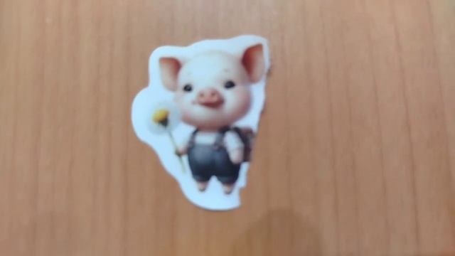 Моя коллекция наклеек с разными животными и даже птицей