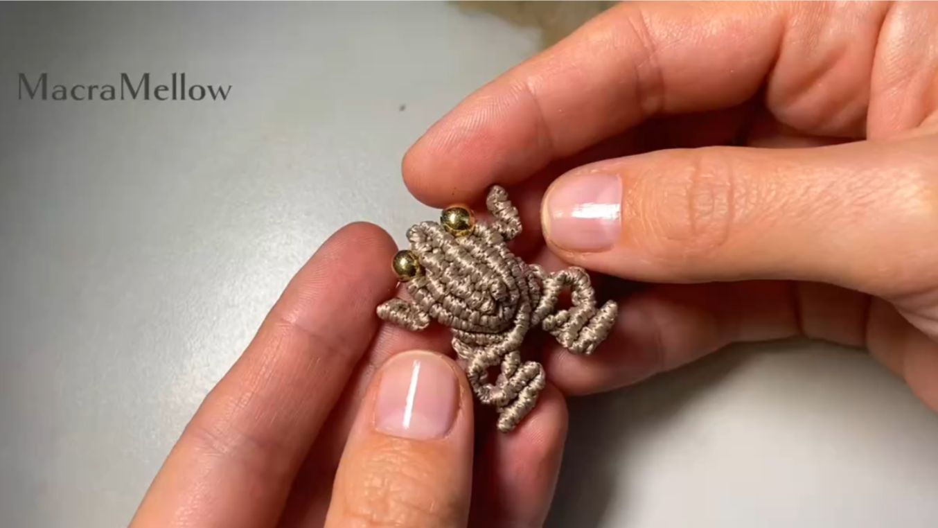 Лягушка 🐸 макраме мастер-класс, как сплести лягушку своими руками