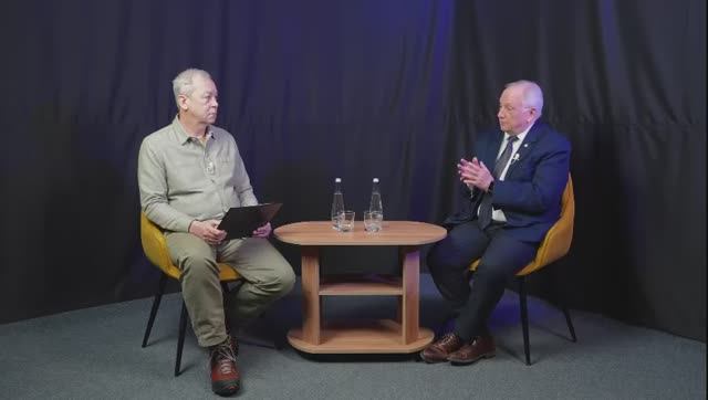 Ректор ДонНТУ Александр Яковлевич Аноприенко в программе «Политрук»