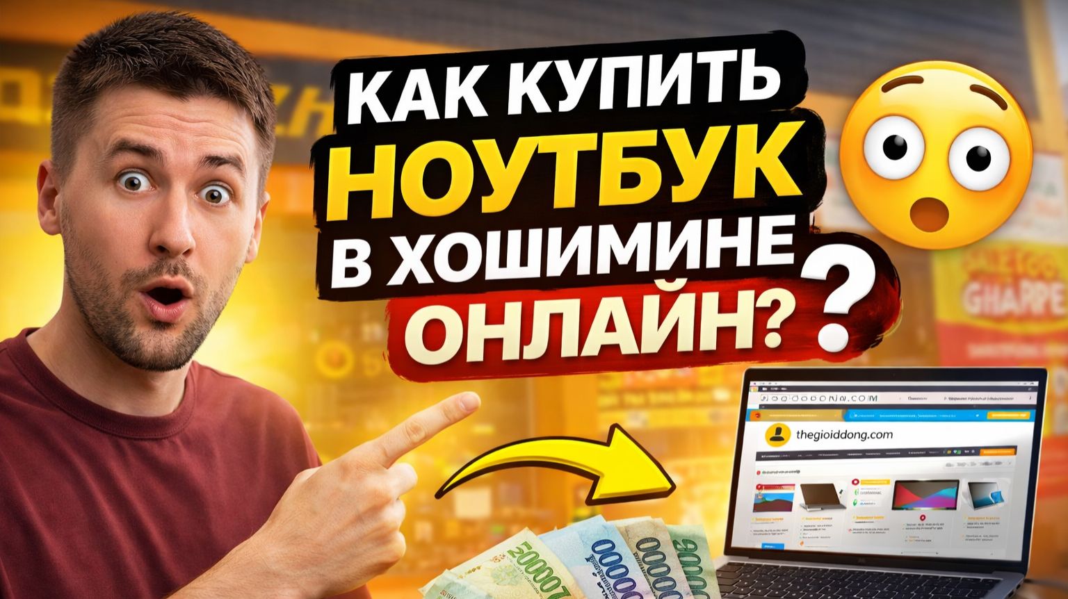 КАК КУПИТЬ НОУТБУК В ХОШИМИНЕ ОНЛАЙН? 😳 Реальный опыт во Вьетнаме