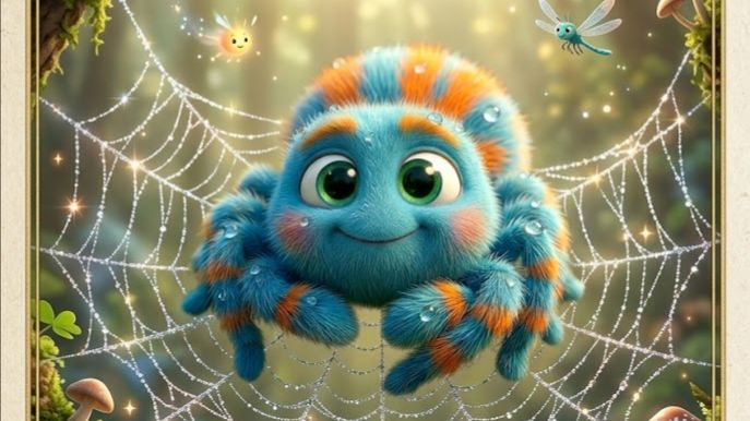 Сказка про Пикси и паутинку. Автор: Е. Клюева