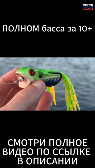 Рыбалка в СКРЫТОМ болоте, ПОЛНОМ басса за 10+ фунтов (безумные поклёвки) ЧАСТЬ 1/11