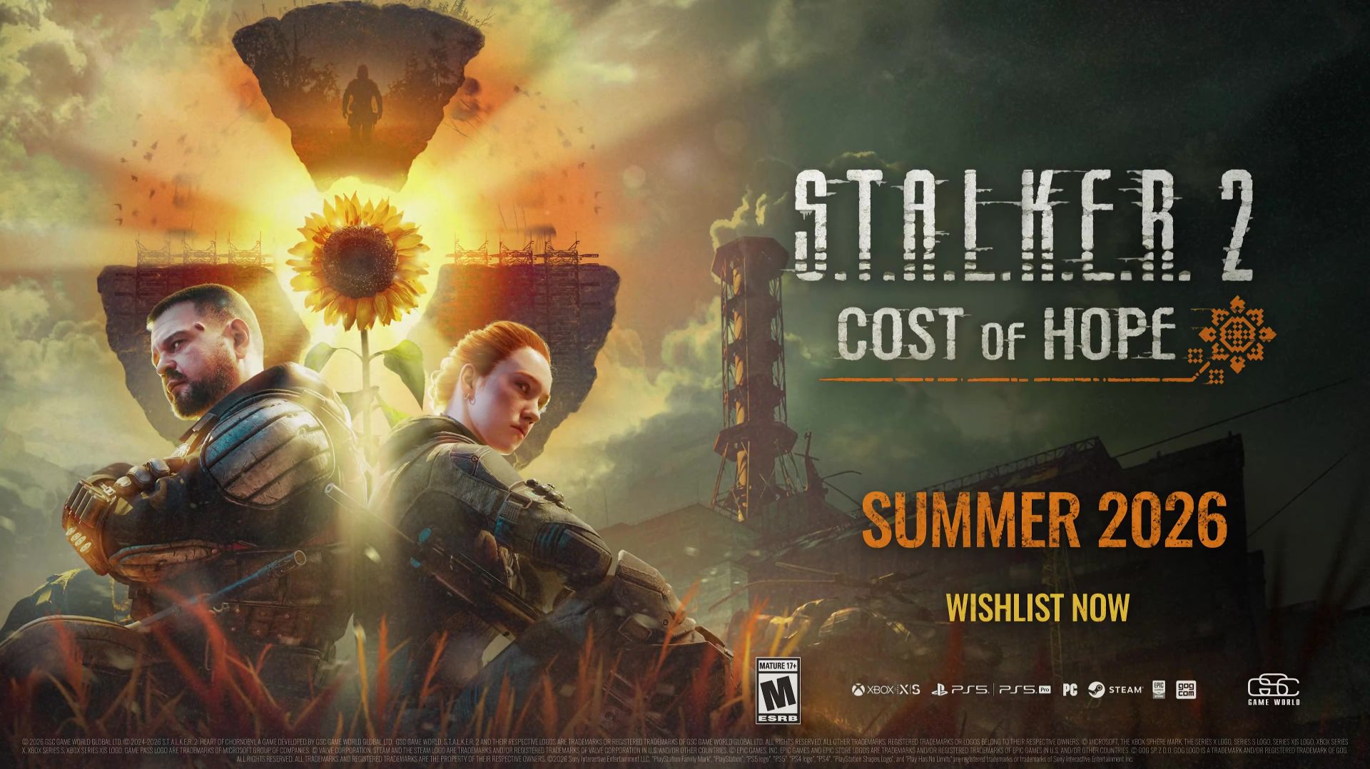 Stalker 2 Cost of Hope - Анонсирующий трейлер - Xbox Partner Preview Showcase 2026
