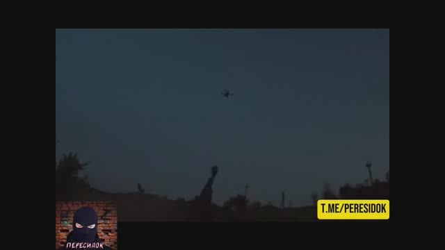 Атмосфера на дорогах СВО с видом от первого лица