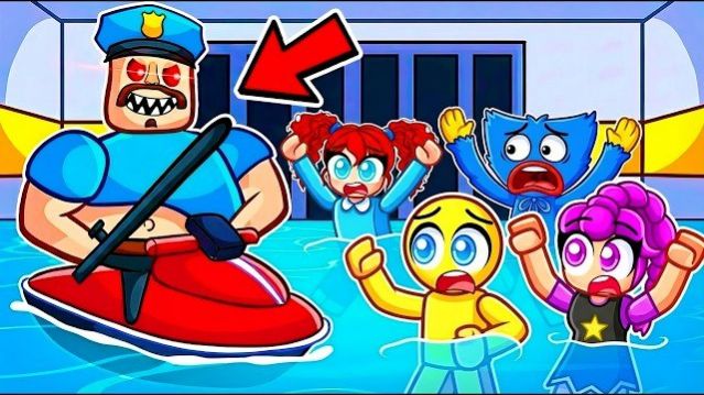 РОБЛОКС ПОБЕГ ИЗ ТЮРЬМЫ БАРРИ С ЛИЛИ ЛАВБРЕЙДЗ POPPY PLAYTIME ИГРАЕМ ВМЕСТЕ РЕАКЦИЯ