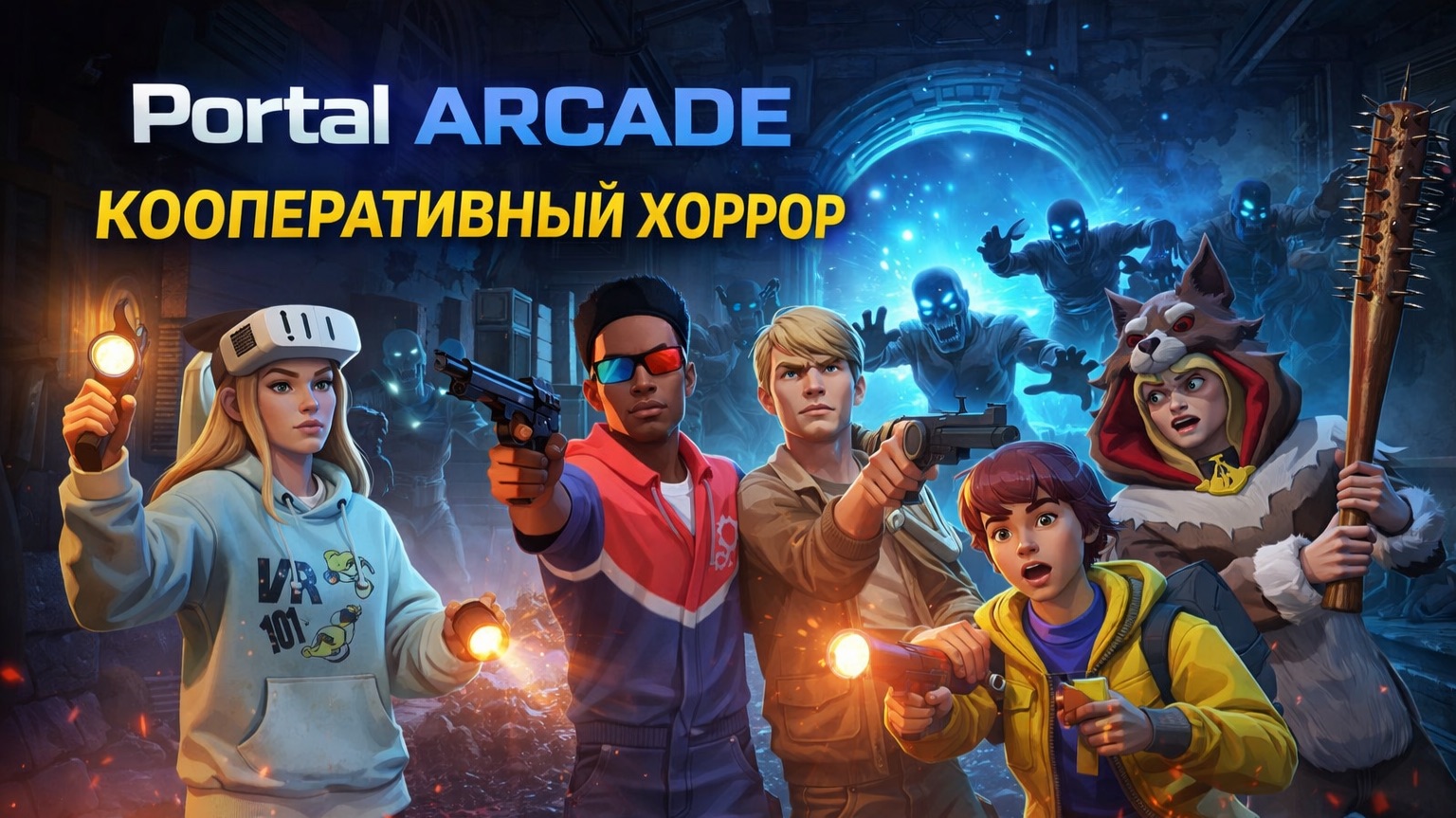 Выездная VR арена - трейлер Portal Arcade | Аренда VR оборудования | ТЕХНО ПРОКАТ