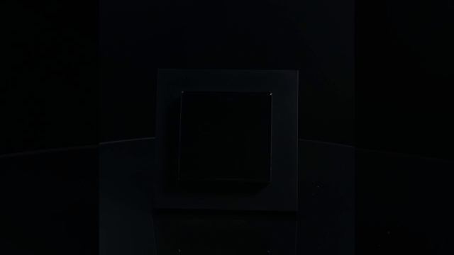 Рамка Werkel Slab черный матовый W0012908 + умный сенсорный терморегулятор Werkel черный W1151208