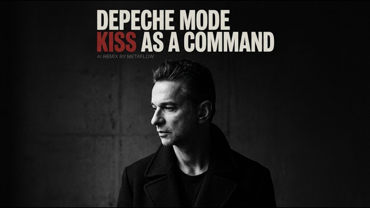 KISS AS A COMMAND - Depeche Mode Inspired AI Music Video
