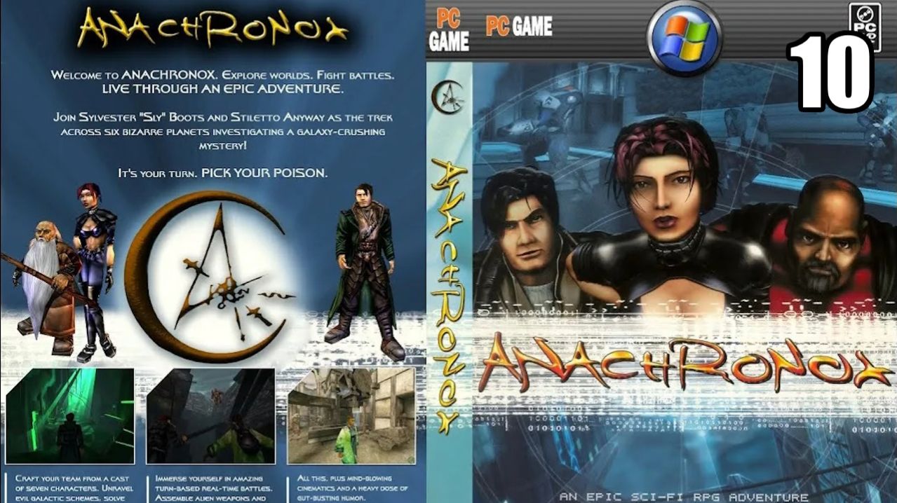 10 Anachronox 2001 \ Анахронокс 2001 (action,JRPG, puzzle )