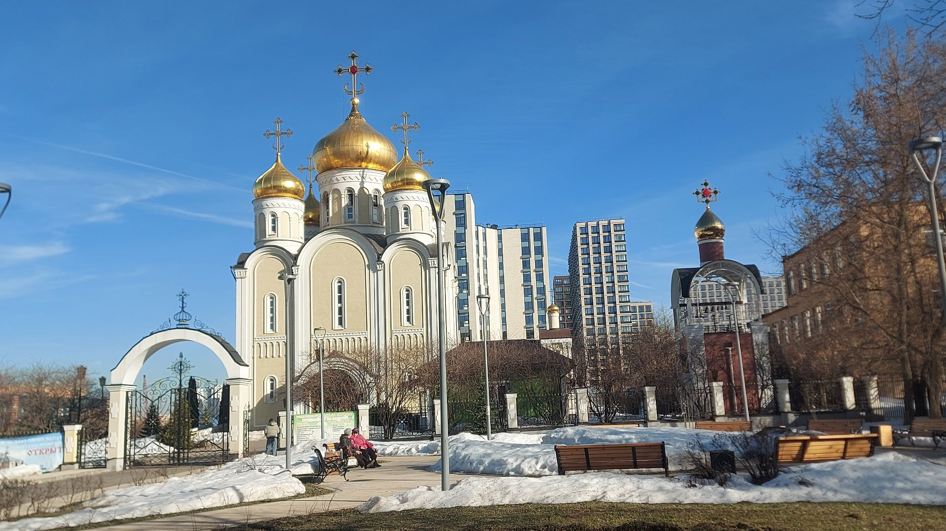 Храм Спиридона Тримифунтского в Нагатинском Затоне (22.03.26)