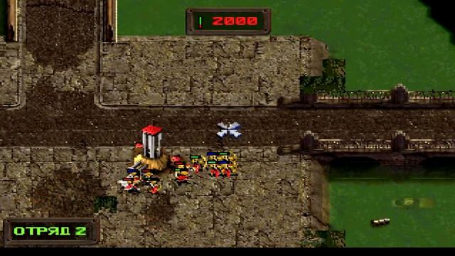 KKnD Krossfire PS1 Прохождение без комментариев - Evolved (Мутанты) - Миссия 7