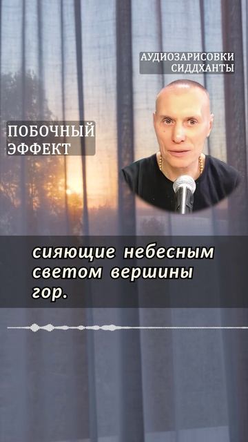 Побочный эффект. Аудиозарисовки Сиддханты (Вячеслава Чернина)