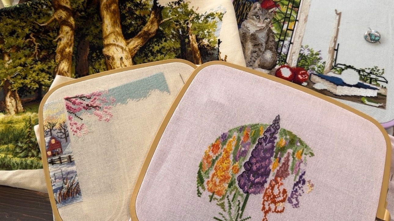 Вышивка крестом/Старт:«Лиса пришла» от ЗР/СП/Процессы