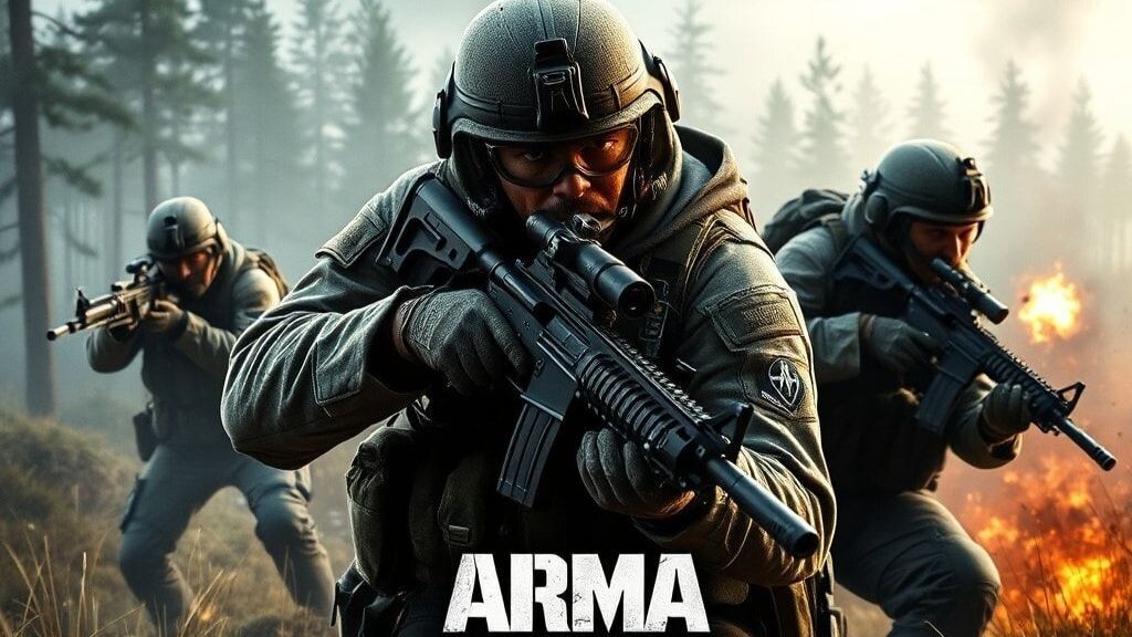 ARMA REFORGER l Засада на технику!