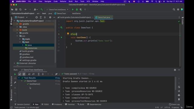 3. Executing Unit Test