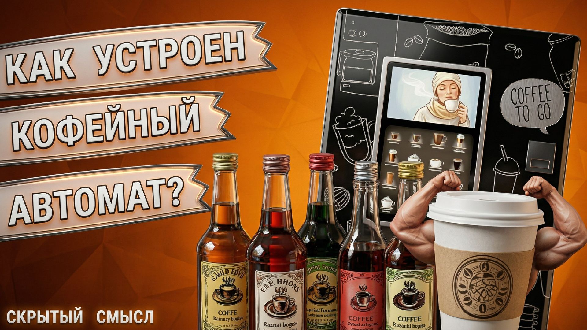 КАК УСТРОЕН КОФЕЙНЫЙ АВТОМАТ? / ЭТО ПРЯТАЛИ ОТ НАС / ПУТЬ ОТ ЗЕРНА ДО ЭКСПРЕССО ЗА 30 СЕКУНД