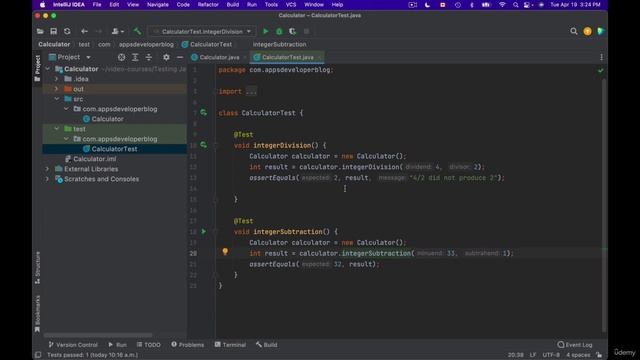 7. Exercise solution overview
