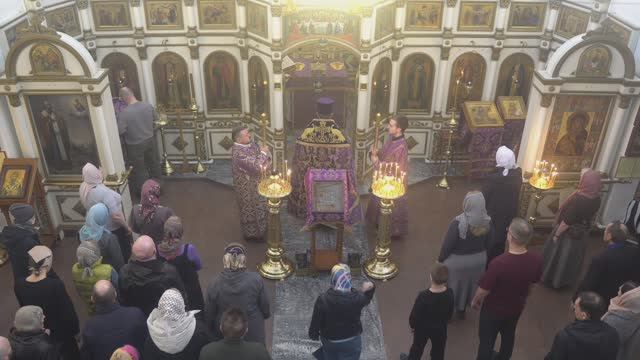 Запись трансляции 28 марта 17:00. Всенощное бдение