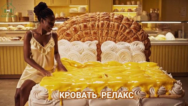 Лечь хочется в каждую 🛌🏽🤣 самые безумные кровати от ИИ (21)