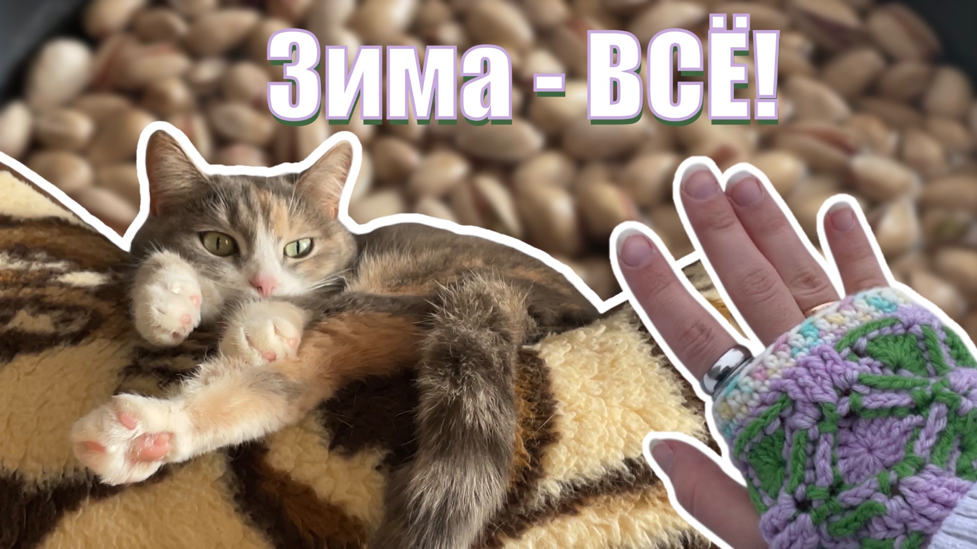 Вяжу митенки, сажаю авокадо и крашу волосы в ЦВЕТ МЕЧТЫ || влог