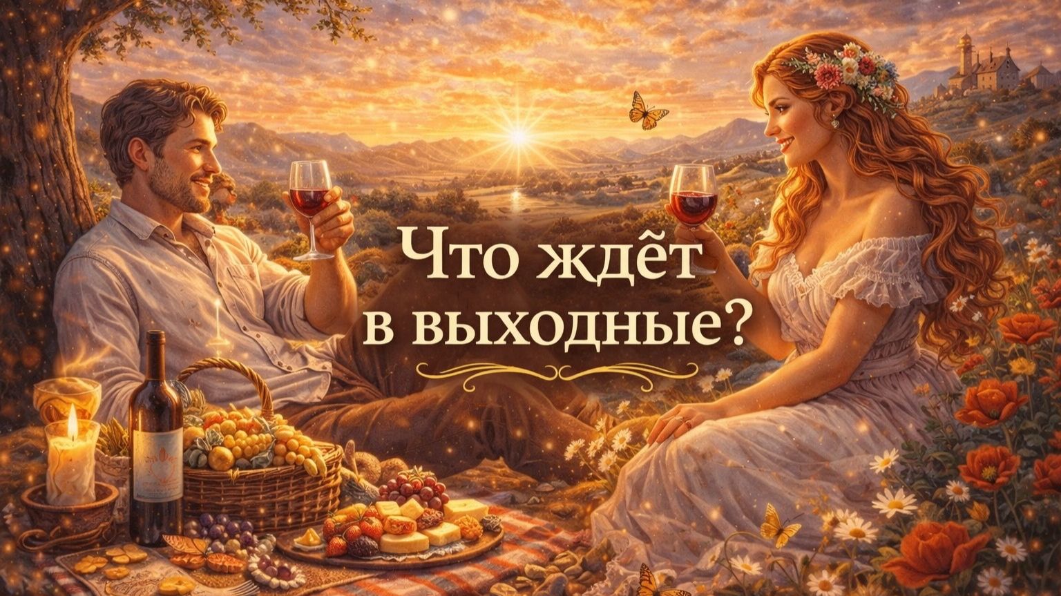 Что ждёт в выходные? Гадание пасьянс Tarot reading