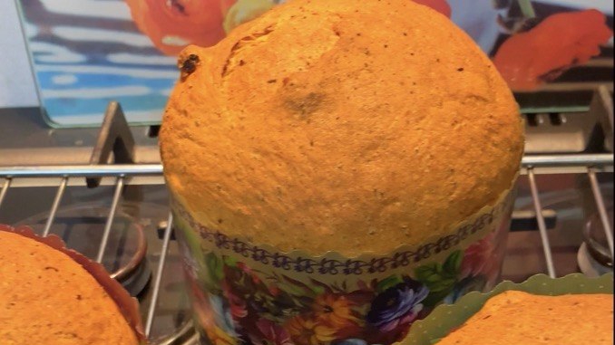 Творожные куличи с маком на маргарине "Пышка". Замес в хлебопечке.