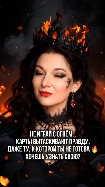 Ты играешь с огнем...