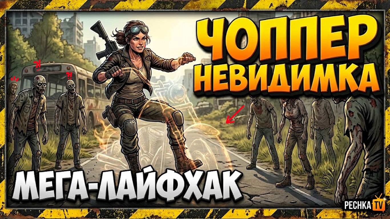 ЧОППЕР НЕВИДИМКА В ЛАСТ ДЕЙ! ГЛАВНЫЙ ЛАЙФХАК ПОСЕЛЕНИЯ В LDoE | PECHKA TV