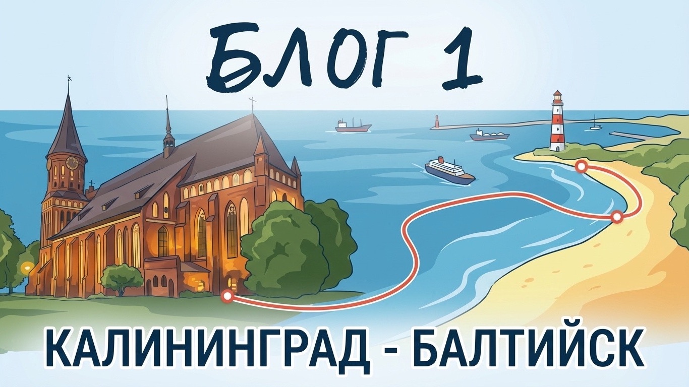 Часть 1 Путешествие с семьей Калининград