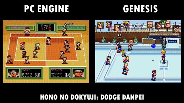 PC Engine Vs Sega Mega Drive