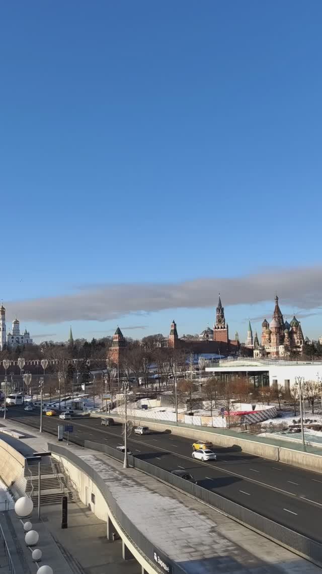 Москва новогодняя.