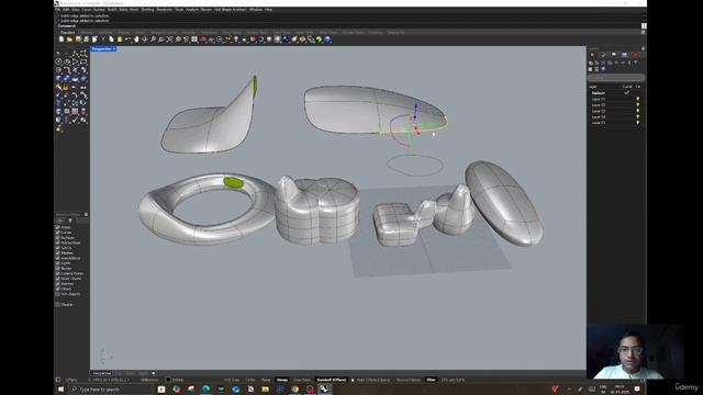 5 - SubDEdges Vertices and Faces