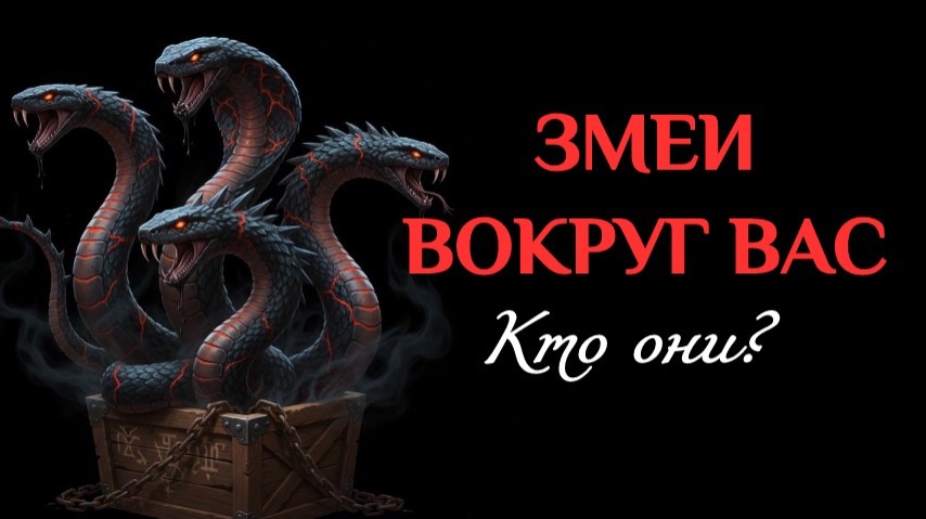 🐍ЗМЕИ ВОКРУГ ВАС: КТО ОНИ?🐍