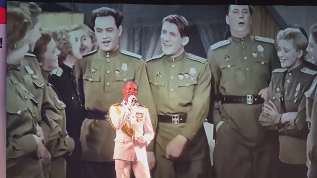 Попури на темы песен ВОВ Дуэт Ангола сердце моё Фестиваль-конкурс армейской песни в Сочи