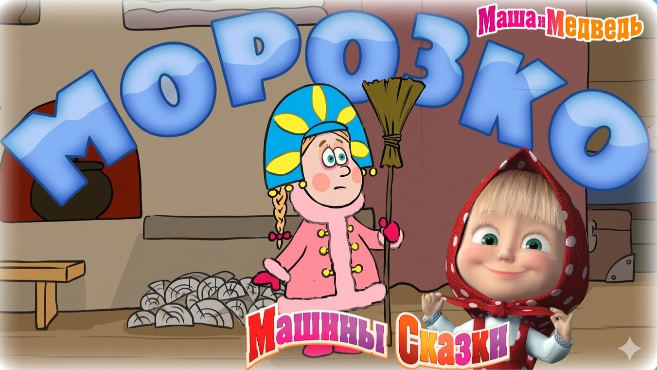 Машины сказки - Морозко | Маша и Медведь смотреть