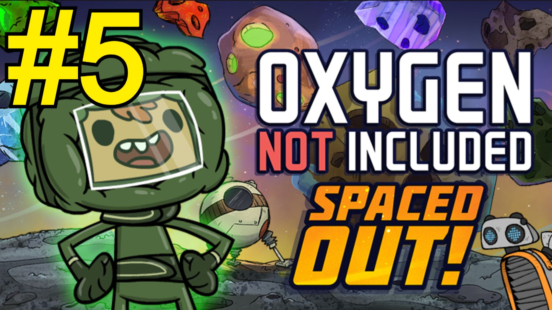 Oxygen Not Included Spaced Out Прохождение(2026) ч5 Запуск Лизерка и Электрослизень