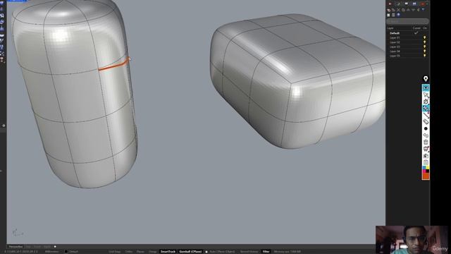 11 - Rhino SubD Bridge part 3