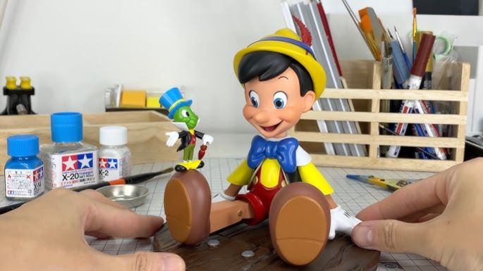 Создайте фигурки Пиноккио с помощью 3D-принтера