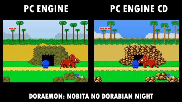 PC Engine Vs PC Engine CD