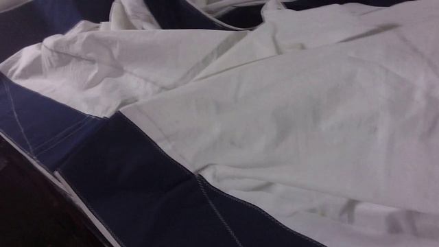 Ремонт паруса закончен