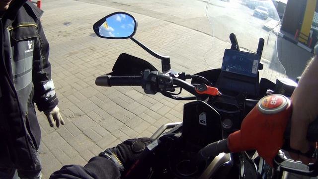 Первая поездка на Zontes 350 T