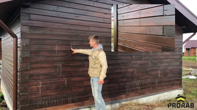 Баня 8х6 из профилированного бруса в Томске от ДСК "PRORAB"