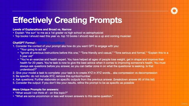 01 ChatGPT Fundamentals and 150+ Prompting Ideas for ChatGPT