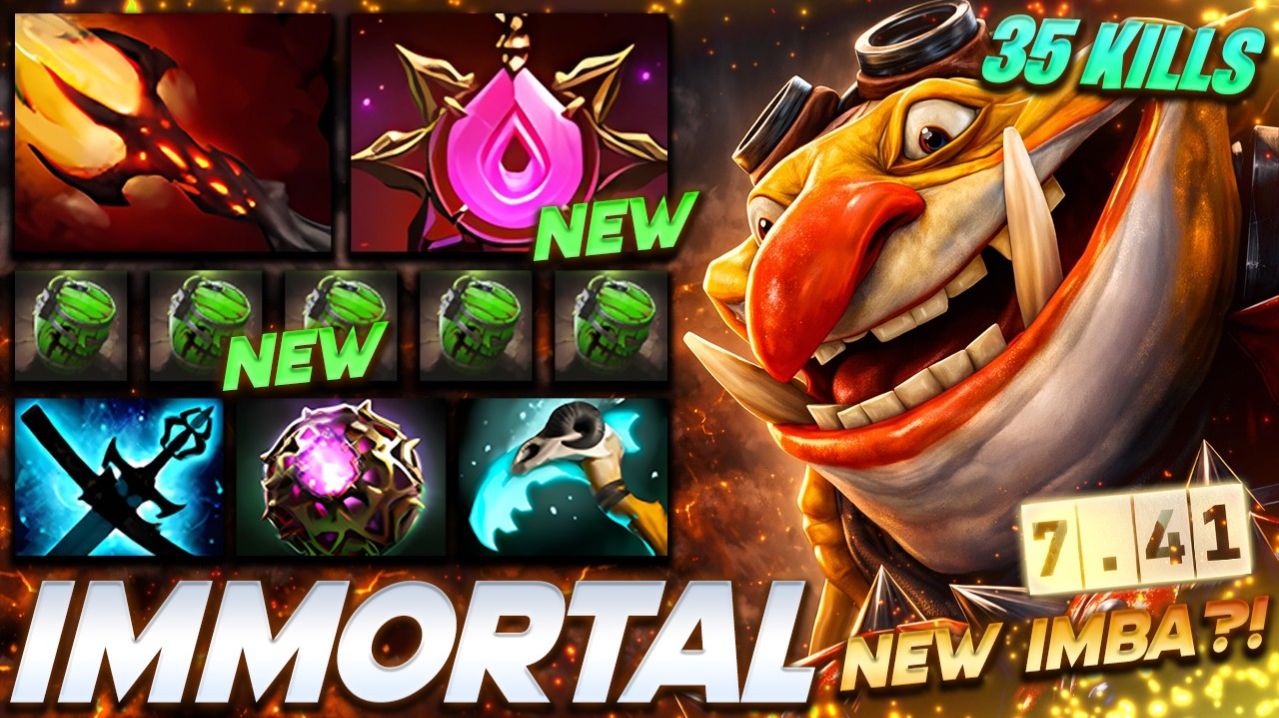 [7.41] TECHIES - NEW META — профессиональный геймплей в Dota 2 [Смотри и учись]