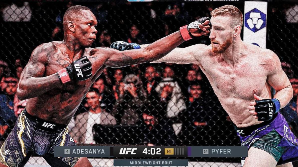 Исраэль Адесанья — Джо Пайфер. Полный бой. 29.03.26. UFC Fight Night