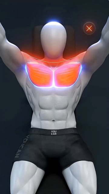 Идеальный жим лёжа на наклонном тренажёре Смита.