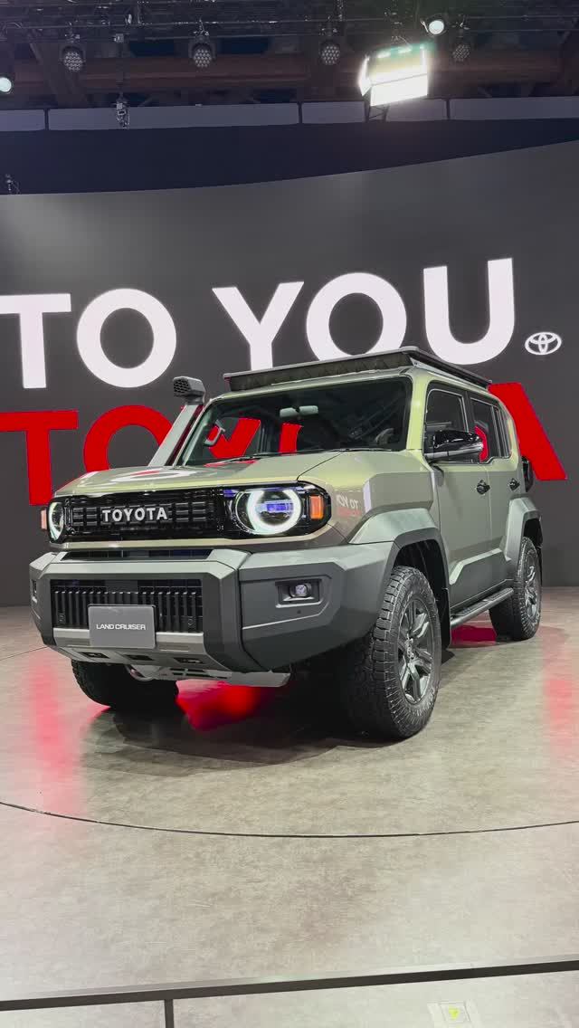 Новый Land Cruiser FJ | Toyota возвращает формат настоящих внедорожников